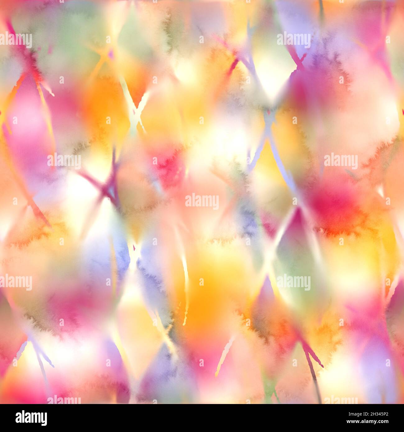 Seamless watercolor wash painting pattern swatch for surface print ...