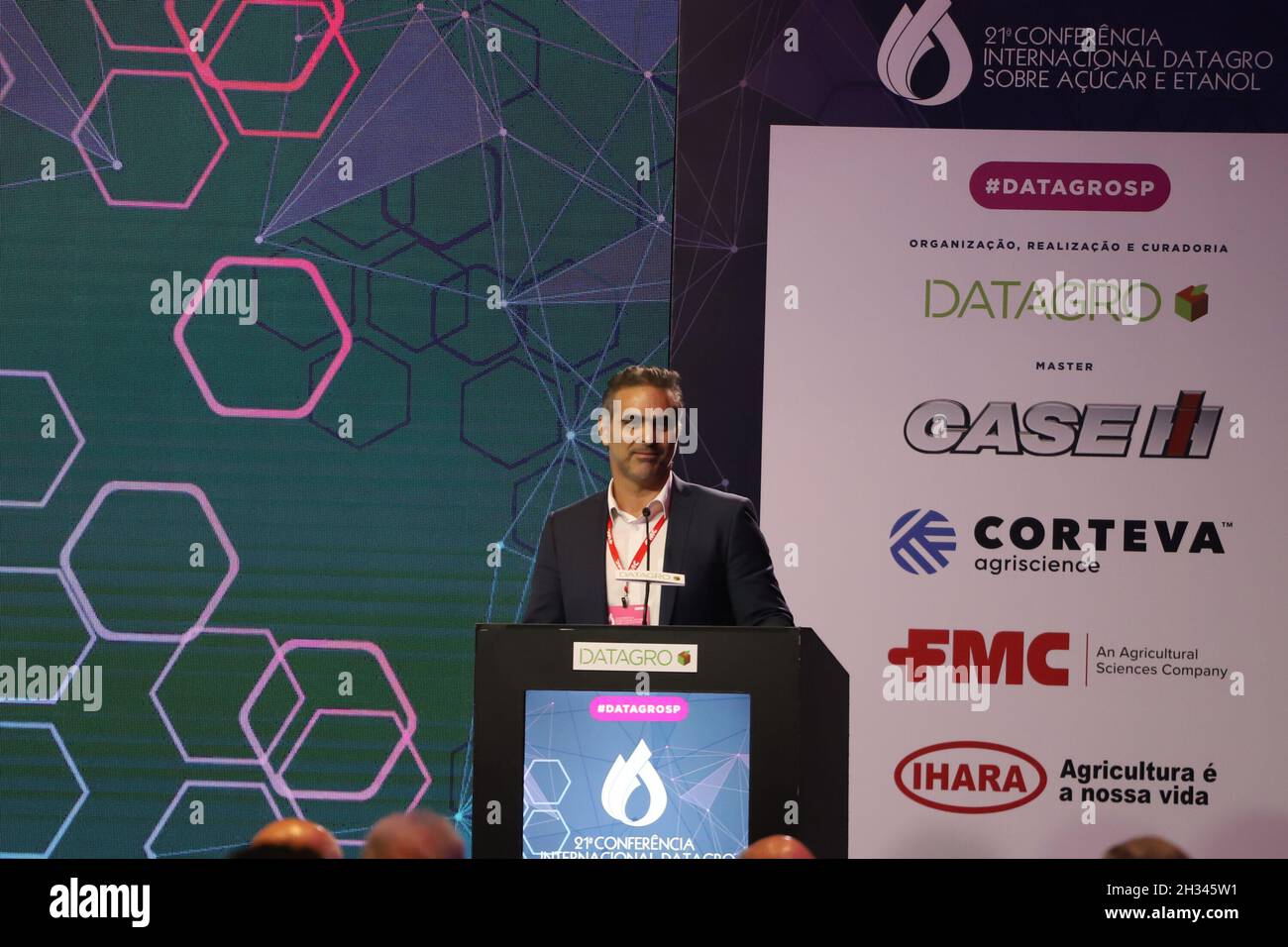 Sao Paulo, Sao Paulo, Brasil. 25th Oct, 2021. (INT) 21st edition of the Datagro International ...