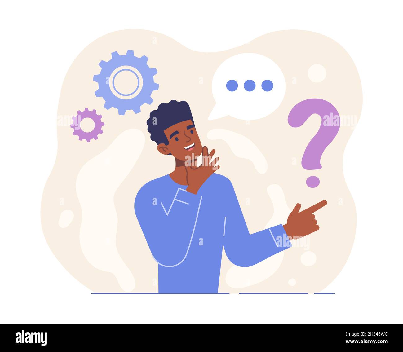 Banner question why business Stock Vector Images - Alamy