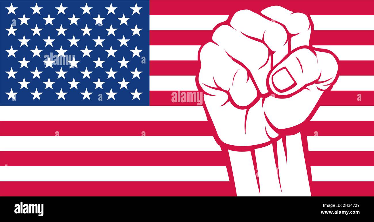 Ethnic flag usa Stock Vector Images - Alamy