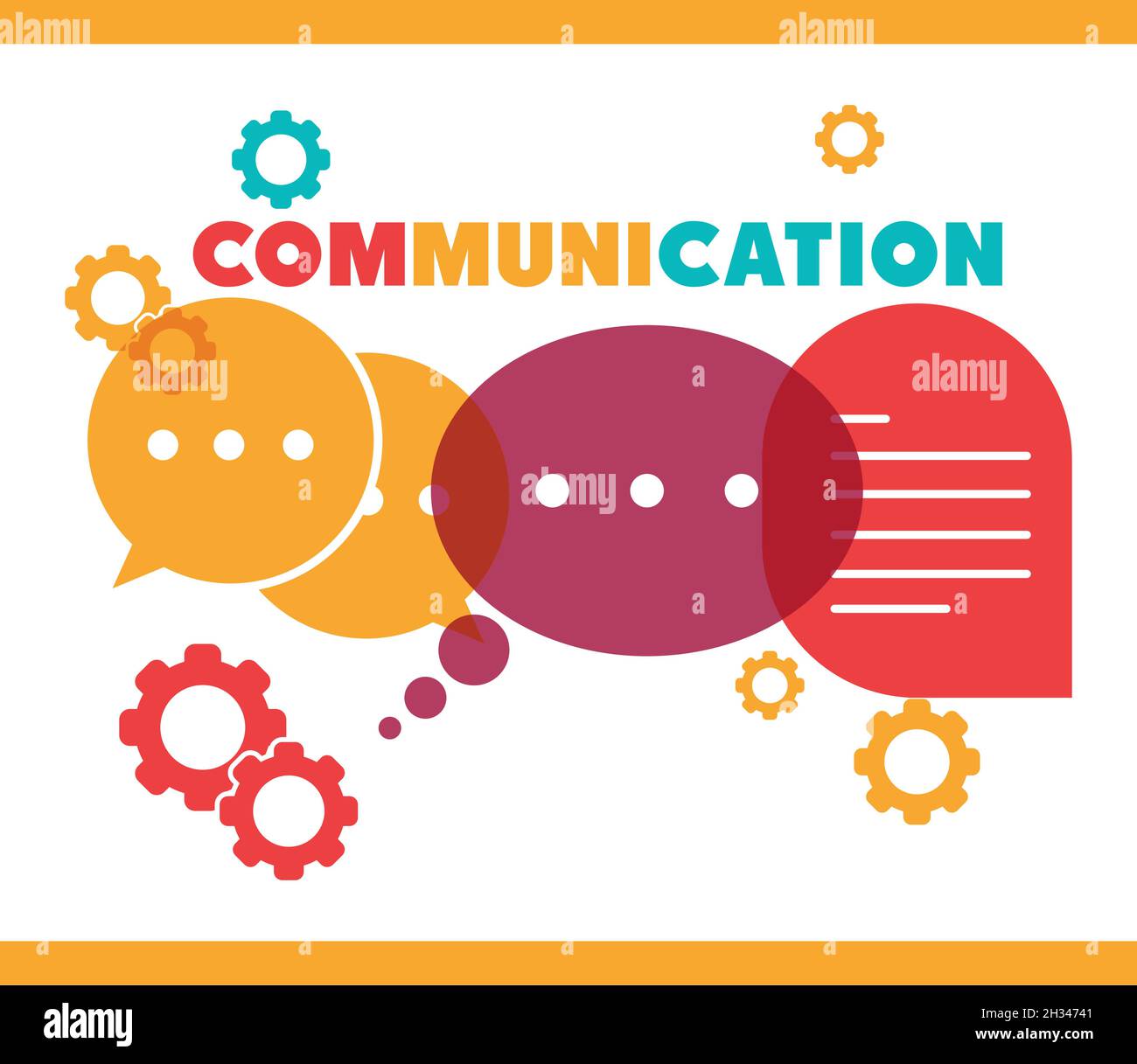 speech bubbles communication Stock Vector Image & Art - Alamy