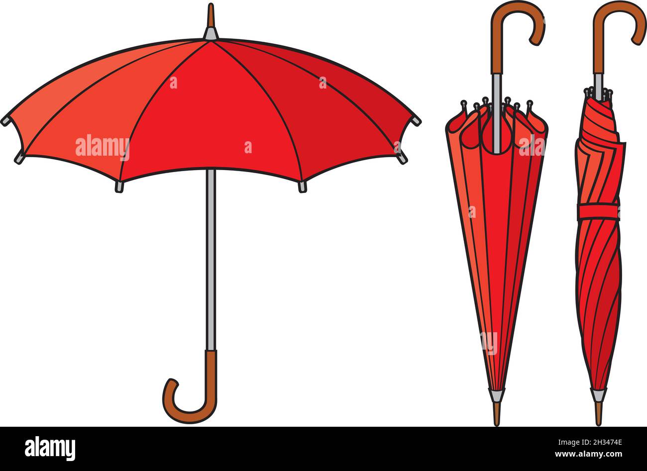 Opening Umbrella Animation
