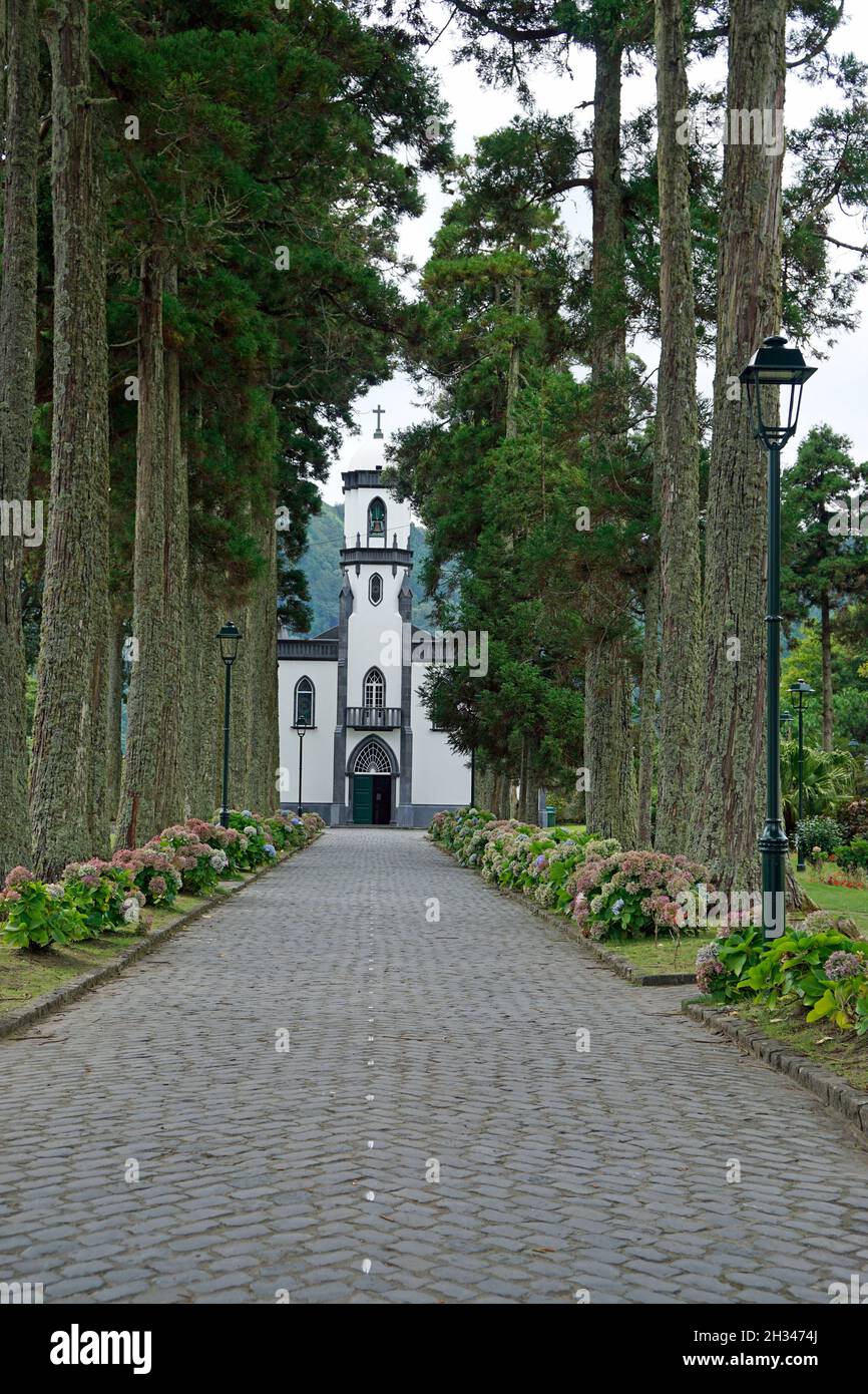 Azores architecture monument chapel hi-res stock photography and images ...
