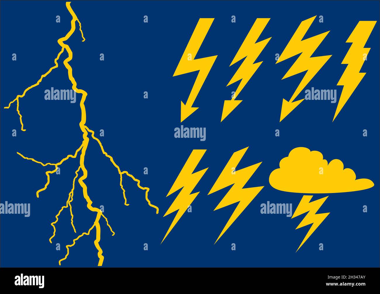 Storm vector illustration Stock Vector Image & Art - Alamy