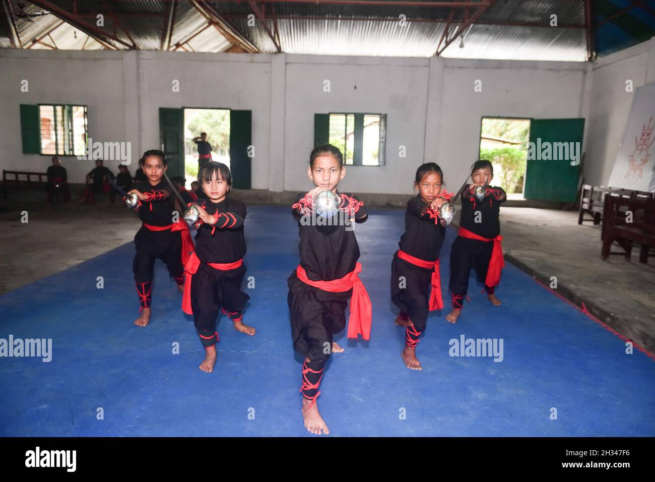Manipuri art form hi-res stock photography and images - Alamy