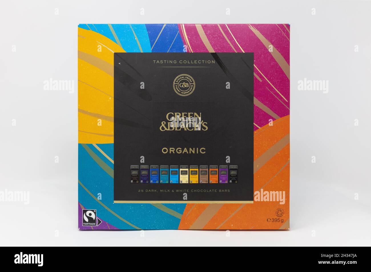 Green & Black’s Organic Tasting Collection Stock Photo - Alamy