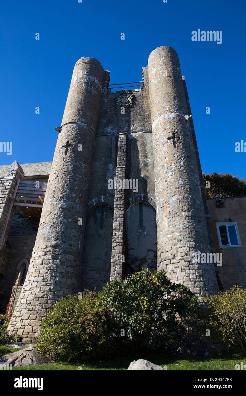Hammond Castle Gloucester MA Stock Photo - Alamy