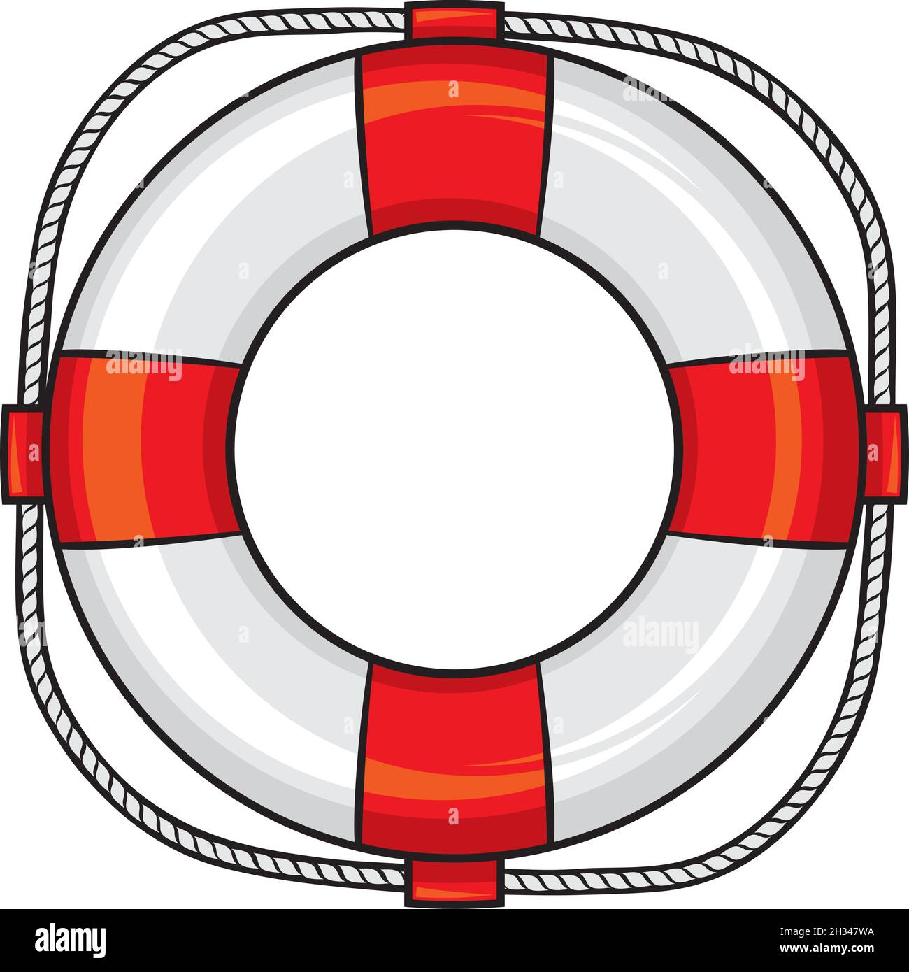 Lifesaver vector illustration Stock Vector Image & Art - Alamy