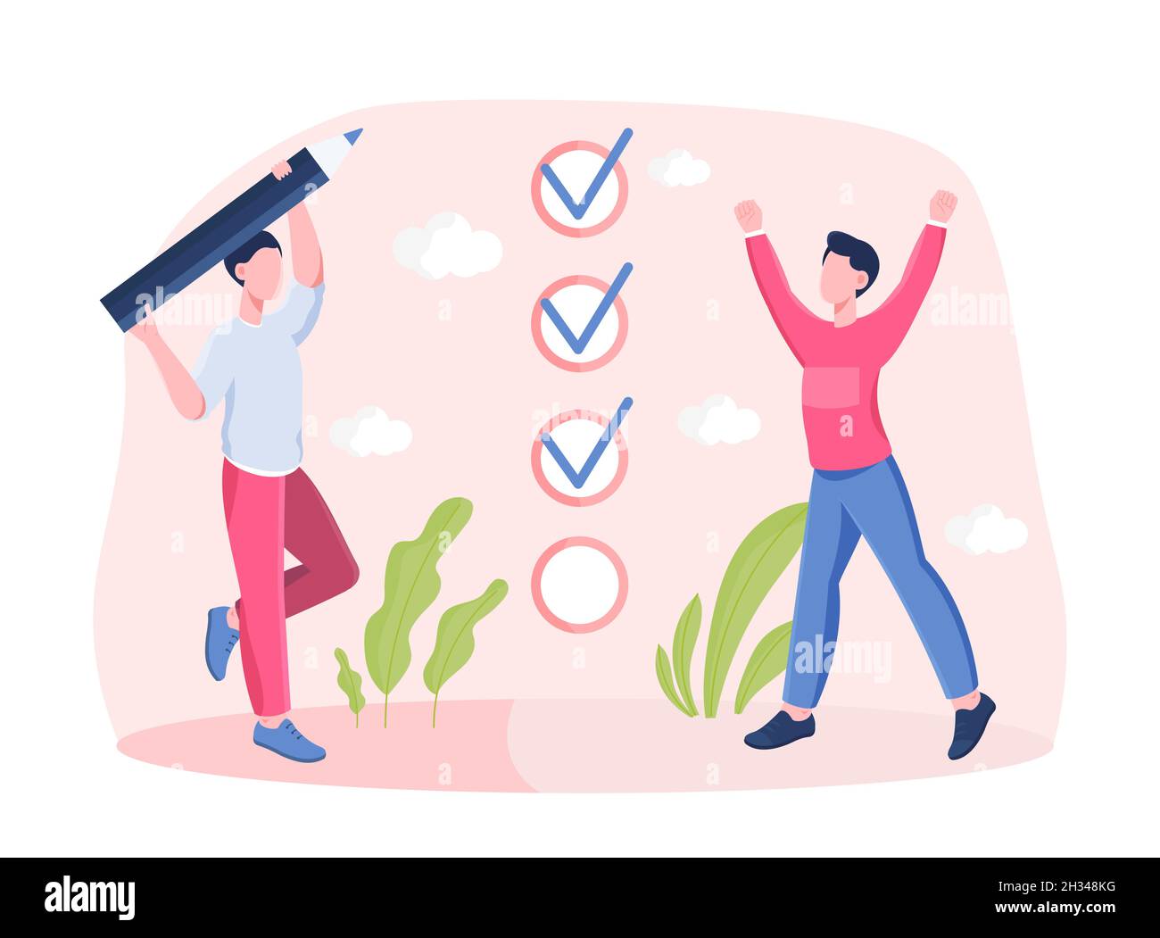 Goal tracker Stock Vector Images - Alamy