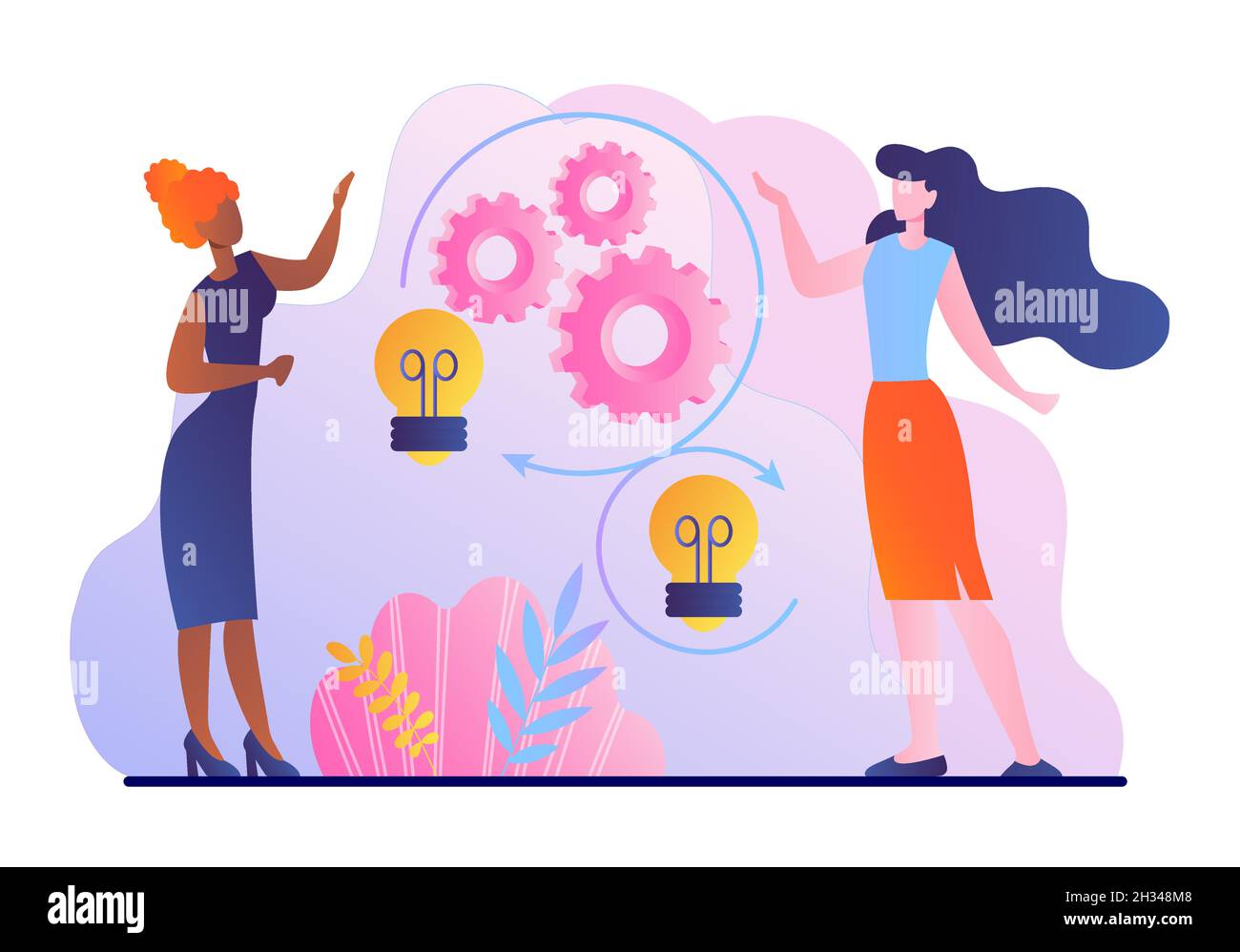 Effective teamwork concept Stock Vector Image & Art - Alamy