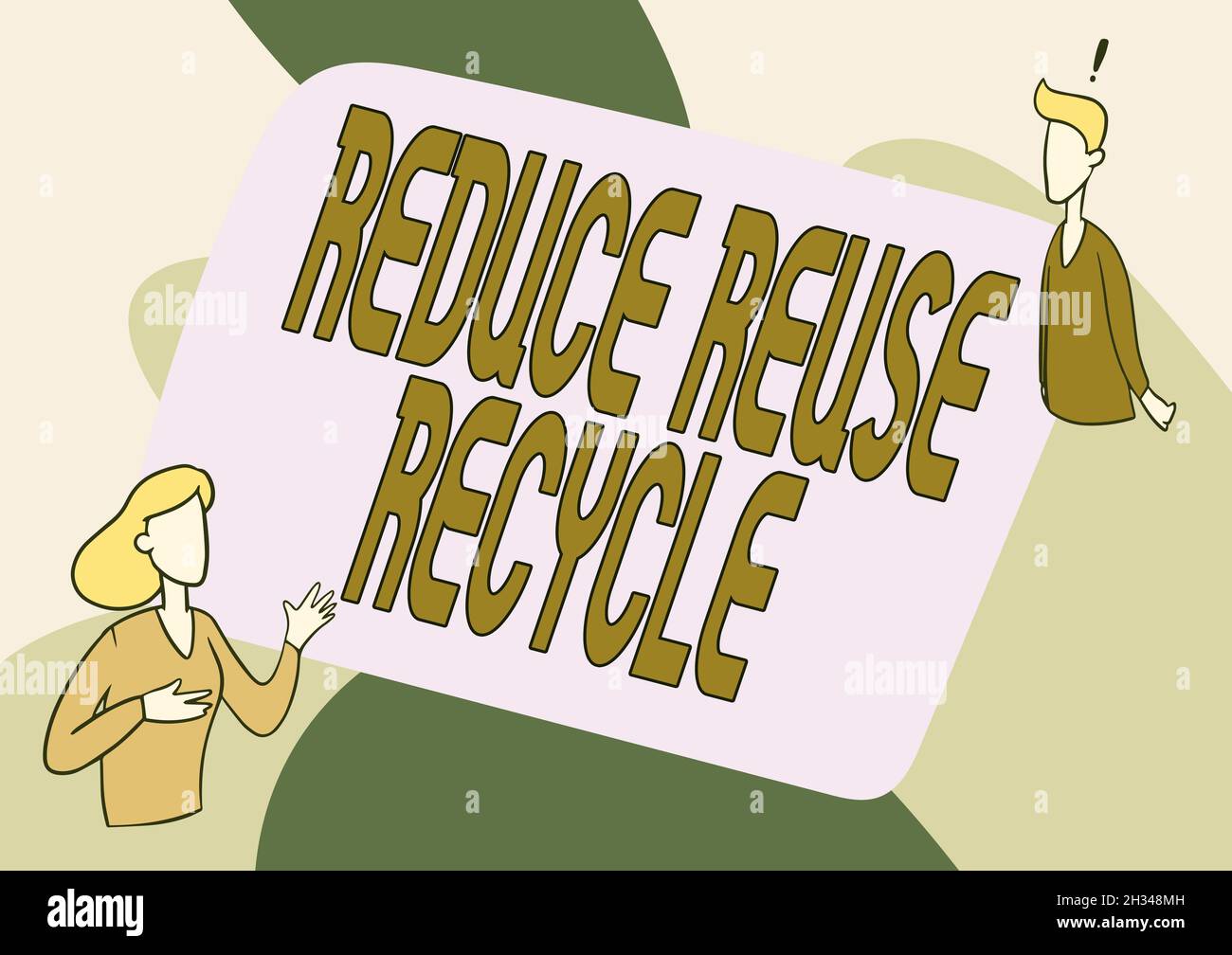 Writing displaying text Reduce Reuse Recycle. Concept meaning ...