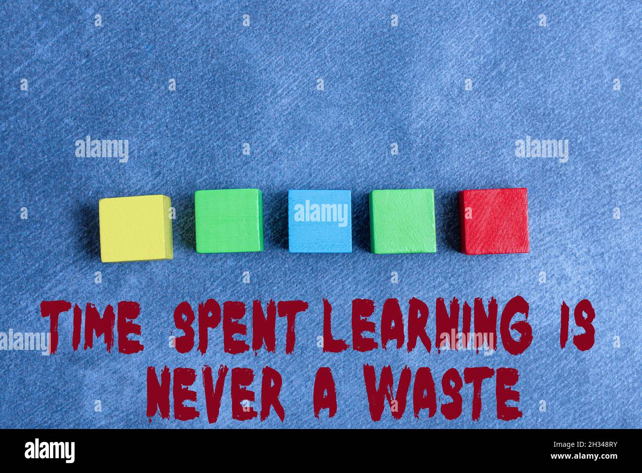 Conceptual caption Time Spent Learning Is Never A Waste. Business ...