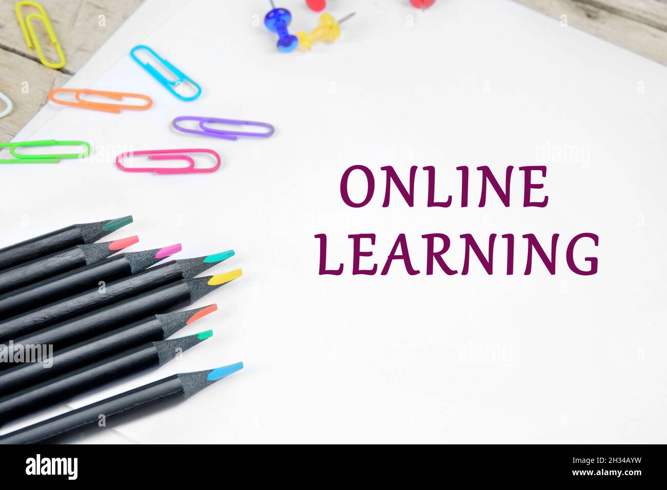 Online learning tools hi-res stock photography and images - Alamy