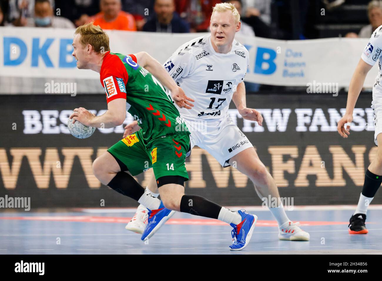 Kiel, Germany. 24th Oct, 2021. Handball: Bundesliga, THW Kiel - SC ...