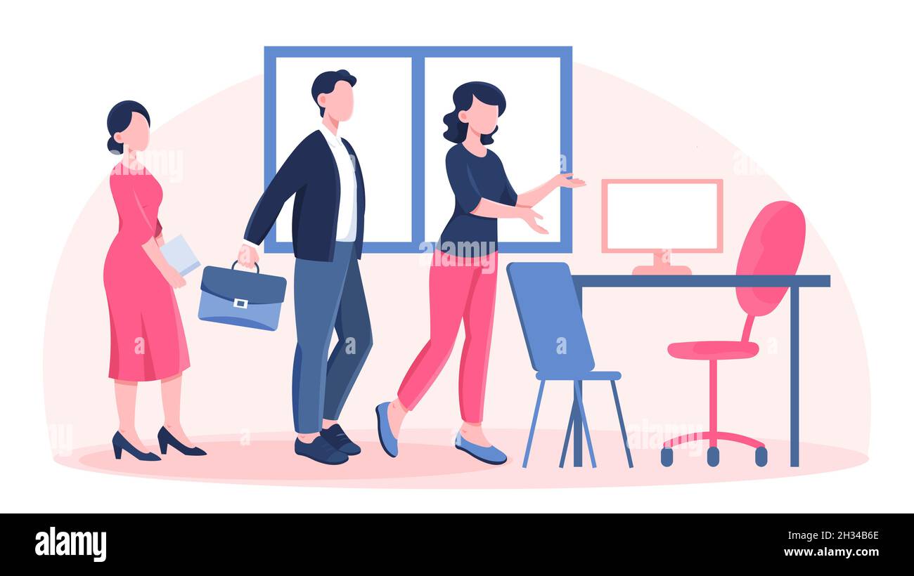 Jop presentation concept Stock Vector Image & Art - Alamy