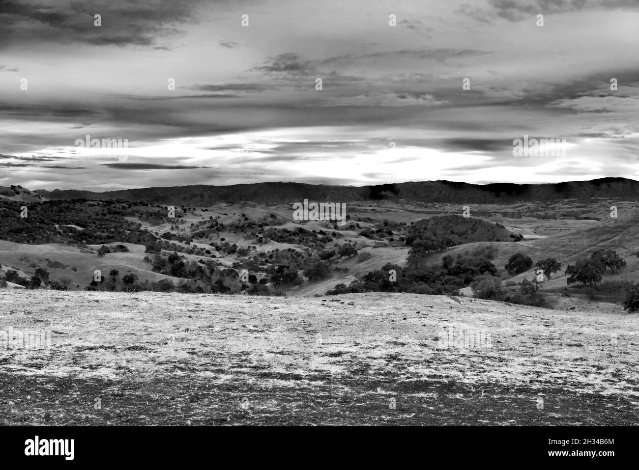 Diablo Mountain Range Stock Photo - Alamy