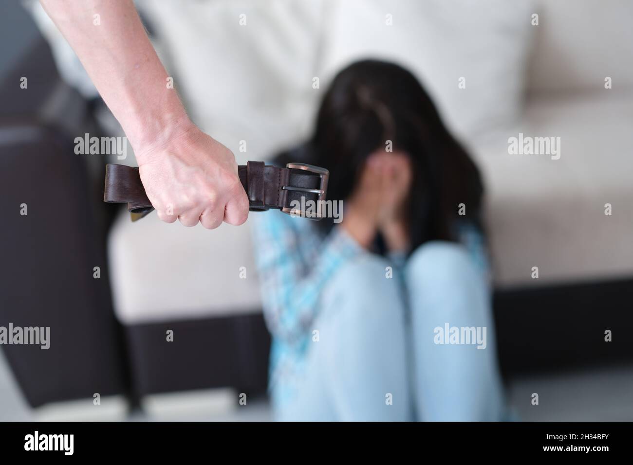 Alcohol woman crying man hi-res stock photography and images - Alamy