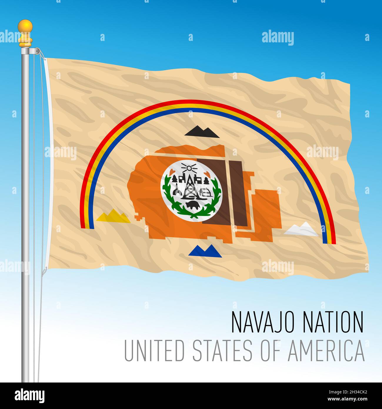 Navajo nation Stock Vector Images - Alamy