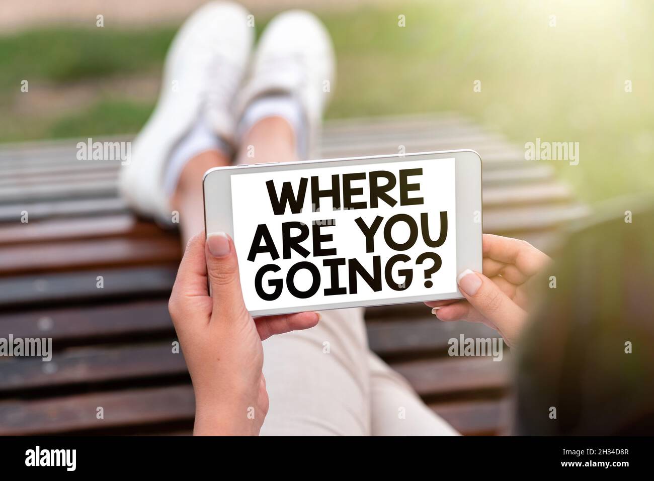 Conceptual caption Where Are You Goingquestion. Internet Concept used ...