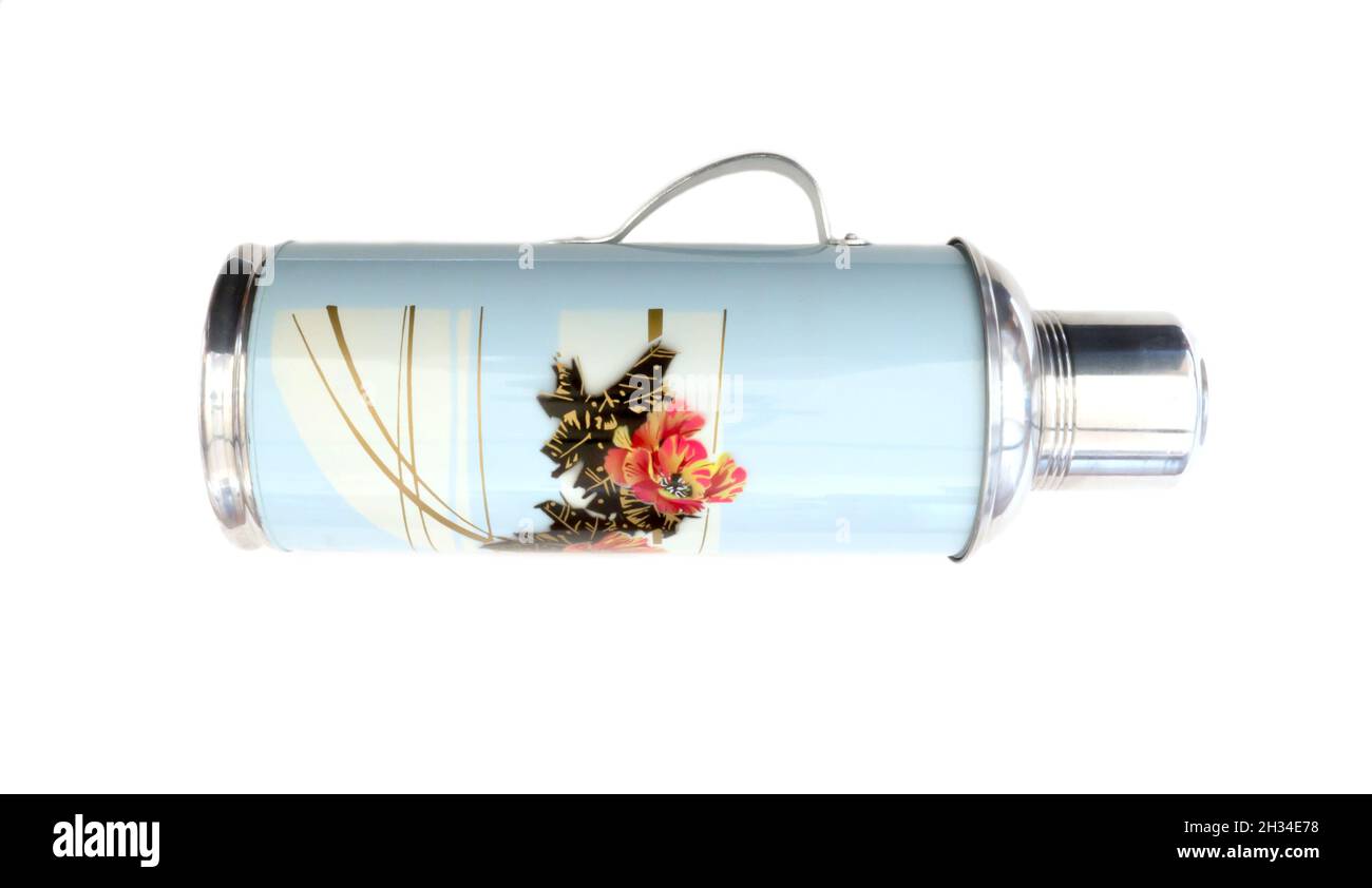 Vintage Chinese thermos Stock Photo - Alamy