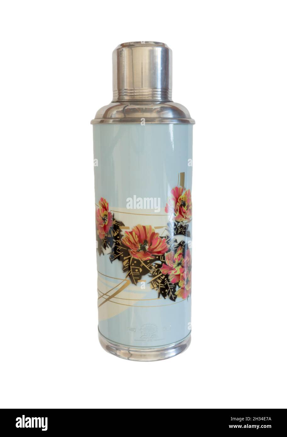 Vintage Chinese thermos Stock Photo - Alamy
