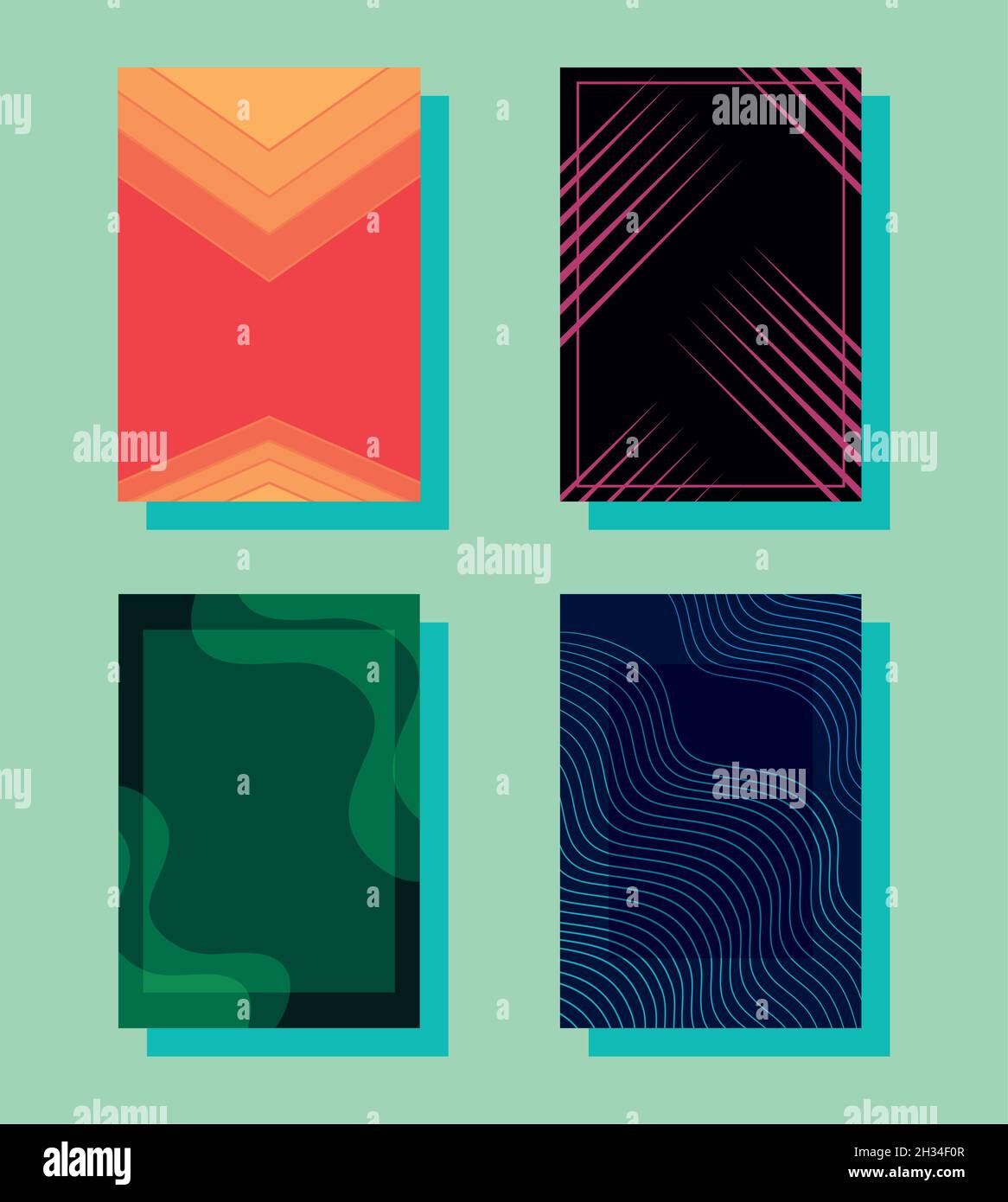 minimalistic cover design Stock Vector Image & Art - Alamy