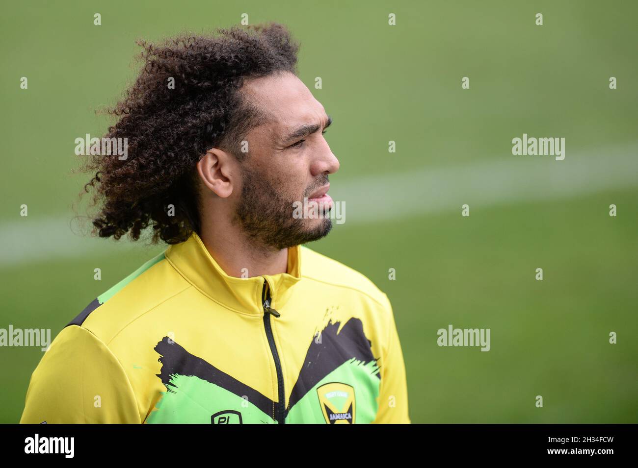 Featherstone, England - 24 October 2021 - Jermaine Coleman Head Coach ...