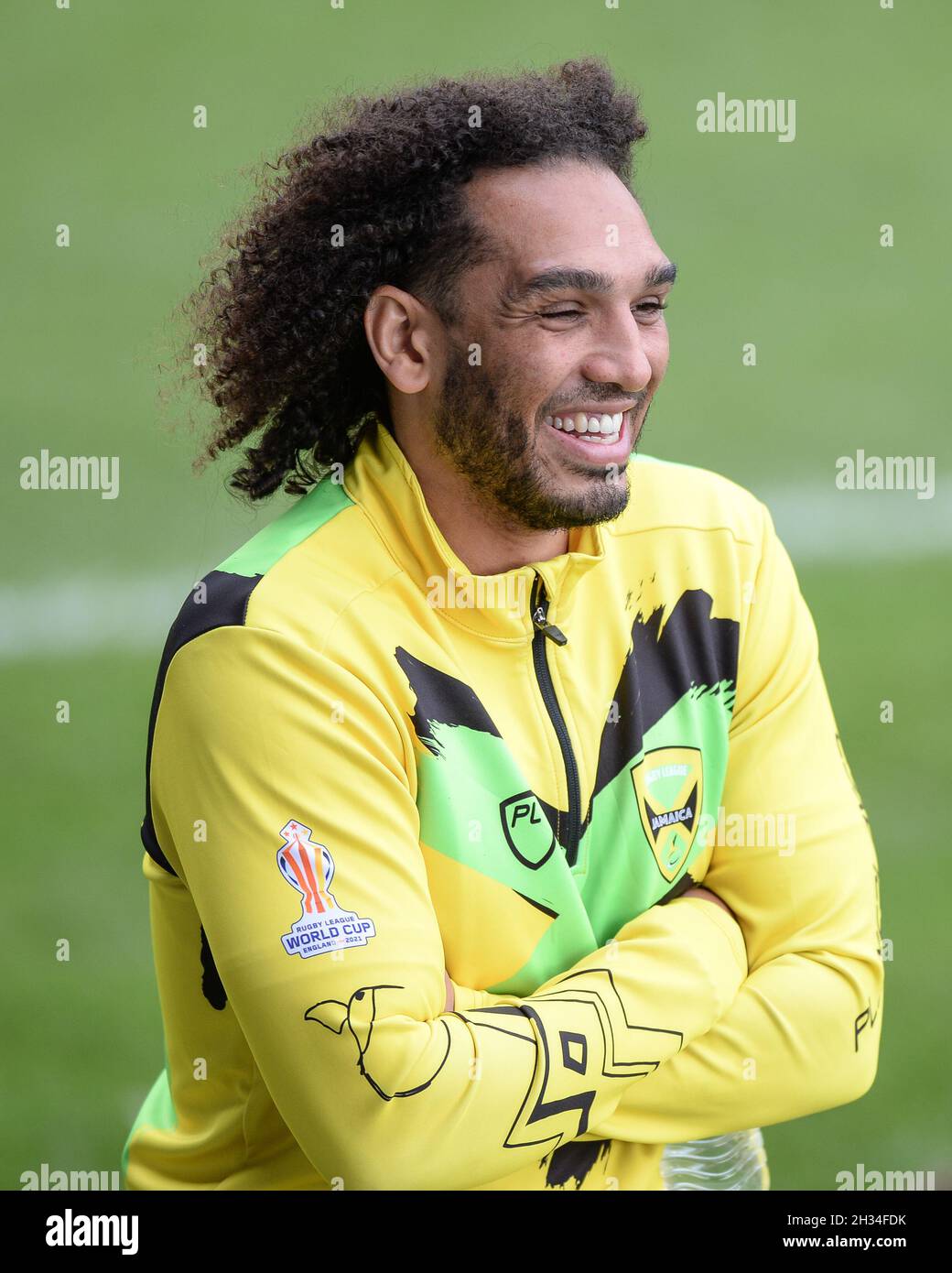 Featherstone, England - 24 October 2021 - Jermaine Coleman Head Coach ...