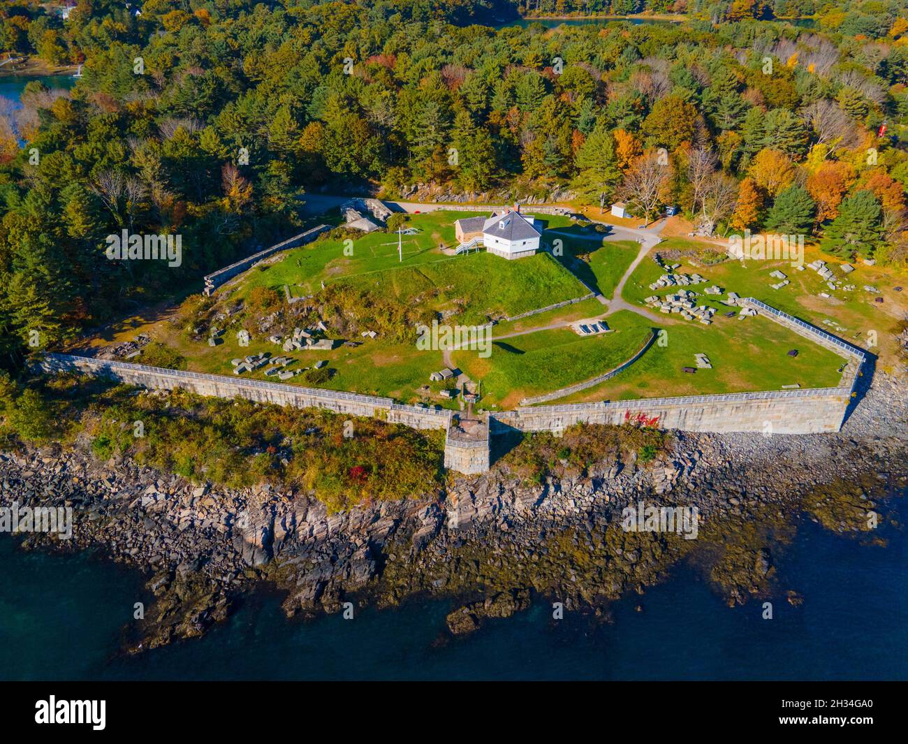 Kittery maine aerial hi-res stock photography and images - Alamy