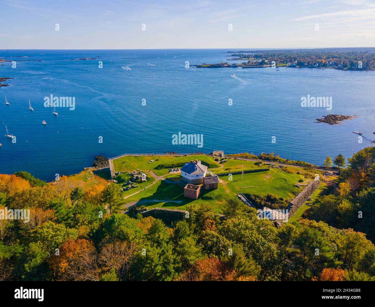 Fort constitution historic site hi-res stock photography and images - Alamy