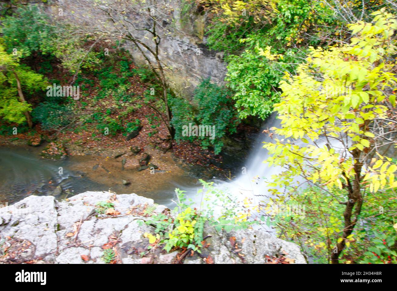 Hayden Run Falls Park in Autumn, Columbus, Ohio Stock Photo - Alamy