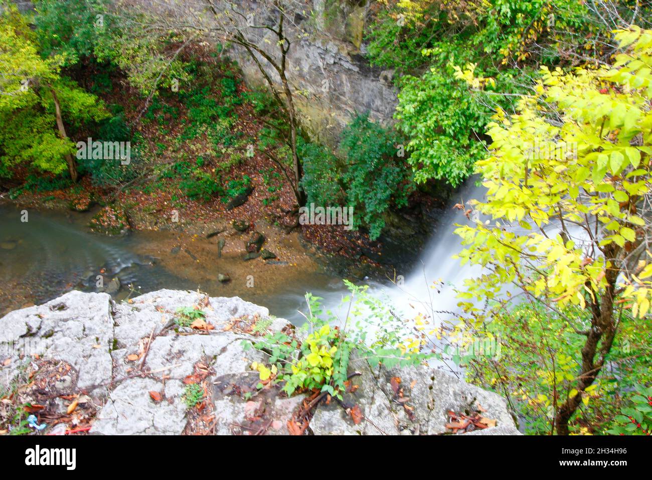 Hayden Run Falls Park in Autumn, Columbus, Ohio Stock Photo - Alamy