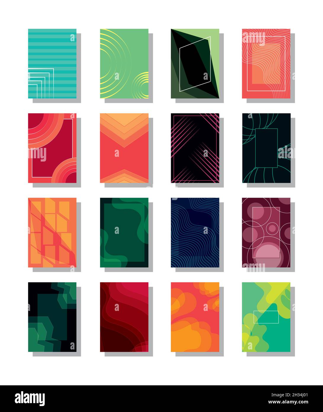 set of covers layout Stock Vector Image & Art - Alamy