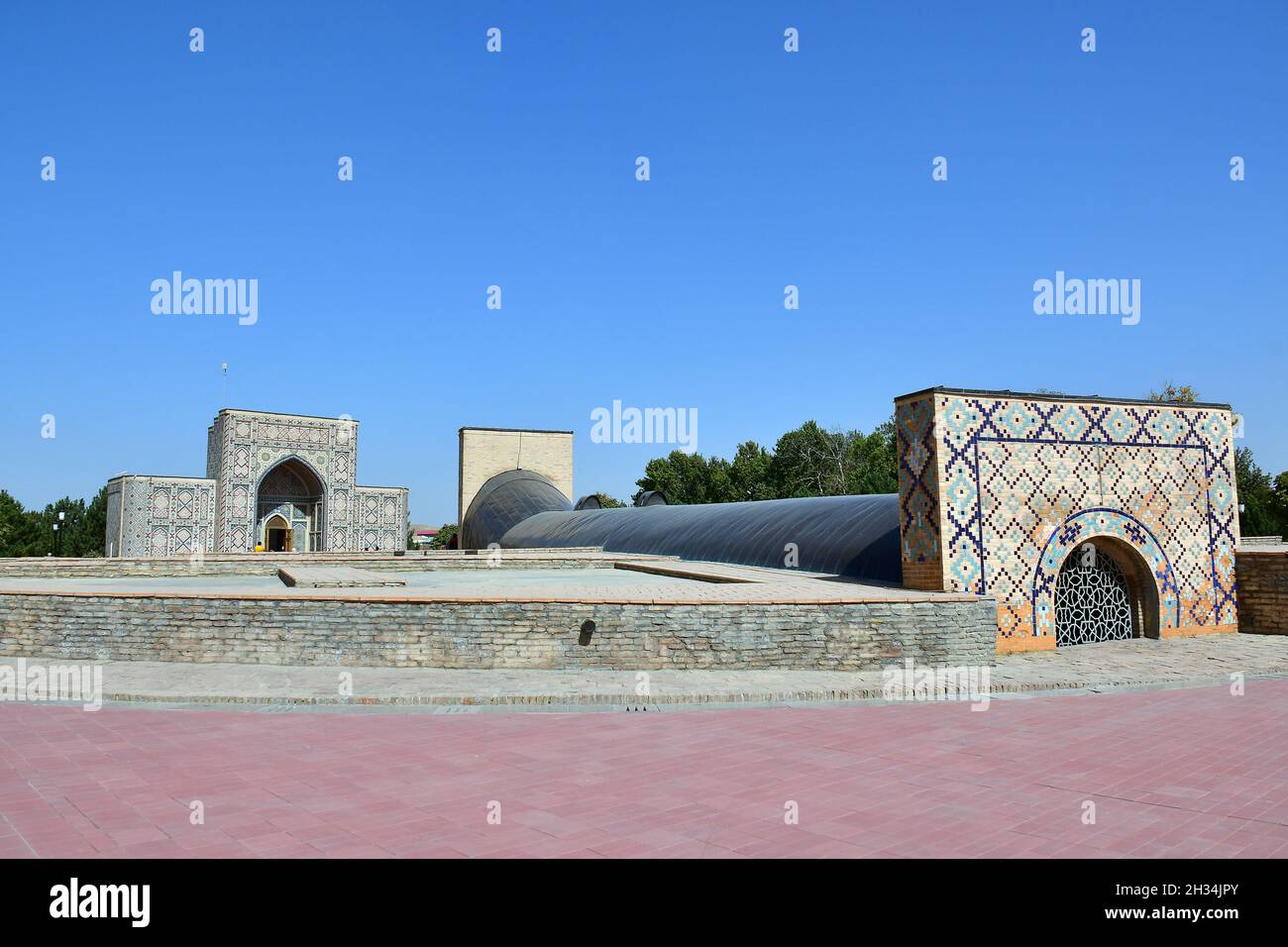 Ulug Beg Astronomical Observatory, Samarkand, Uzbekistan, Central Asia ...