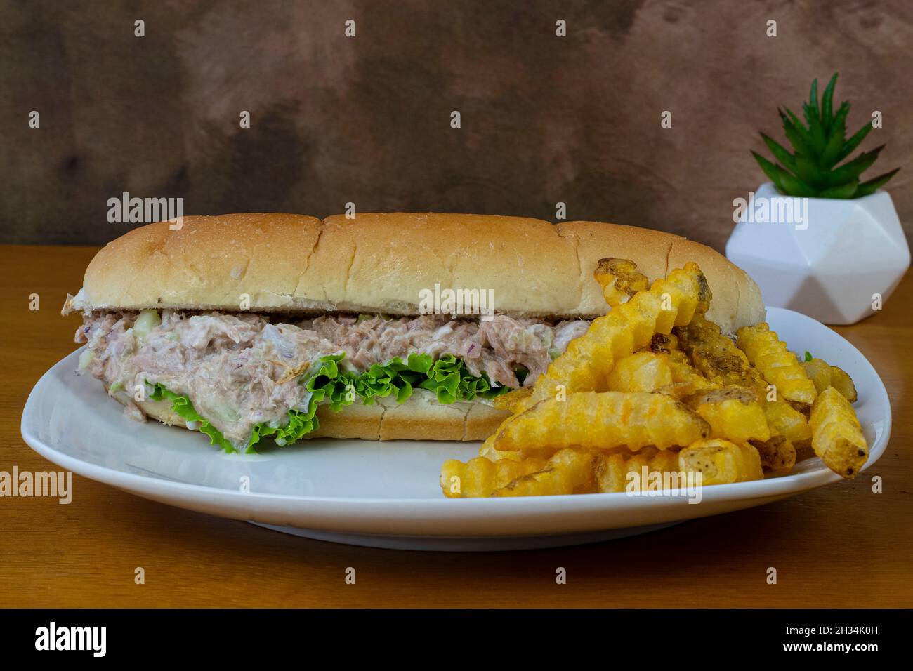 Tuna salad sub hi-res stock photography and images - Alamy