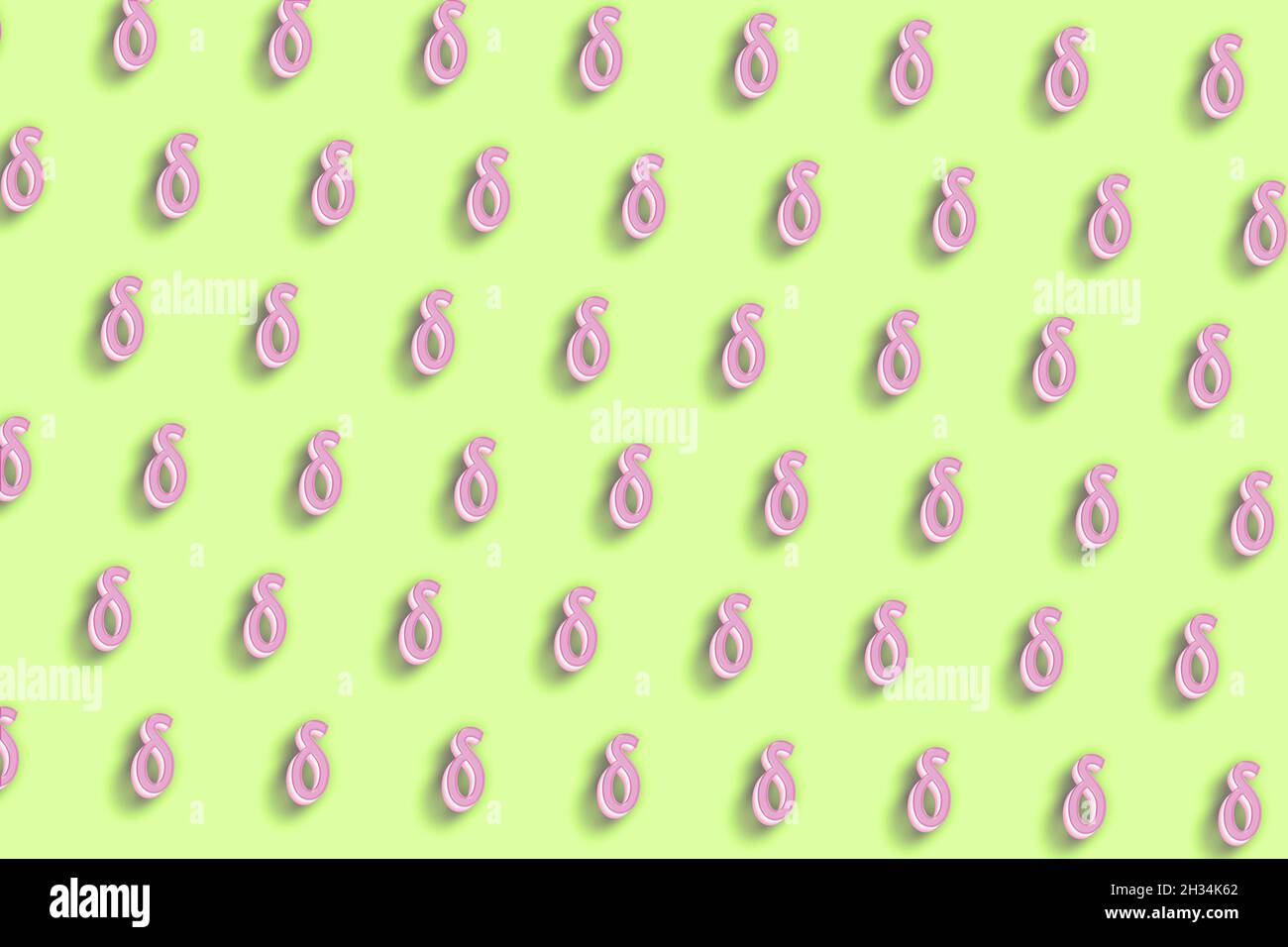 Delta sign. Delta letter, Greek Alphabet Symbol, Yellow minimal ...