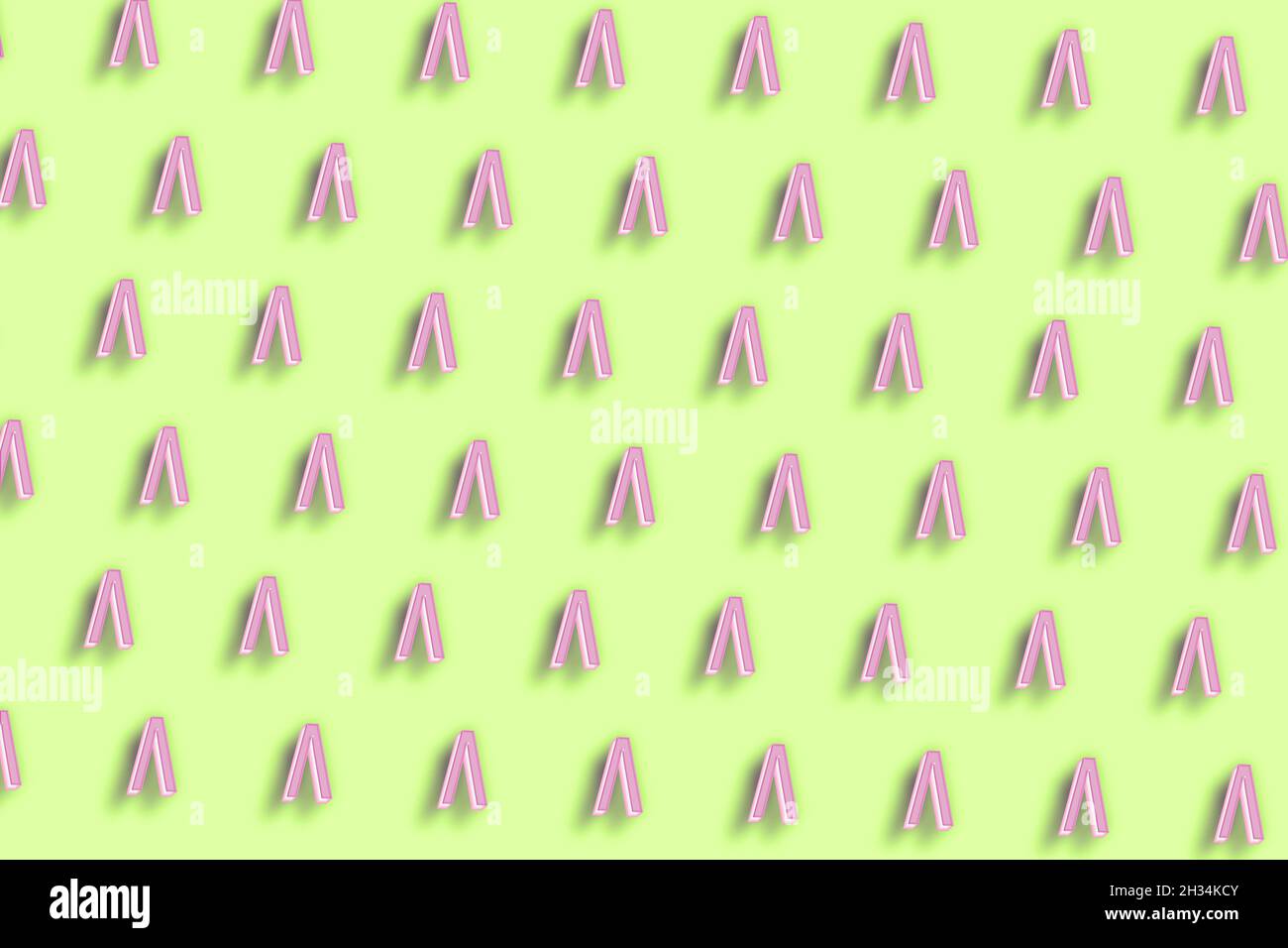 Lambda sign. Lambda letter, Greek Alphabet Symbol, Yellow minimal ...