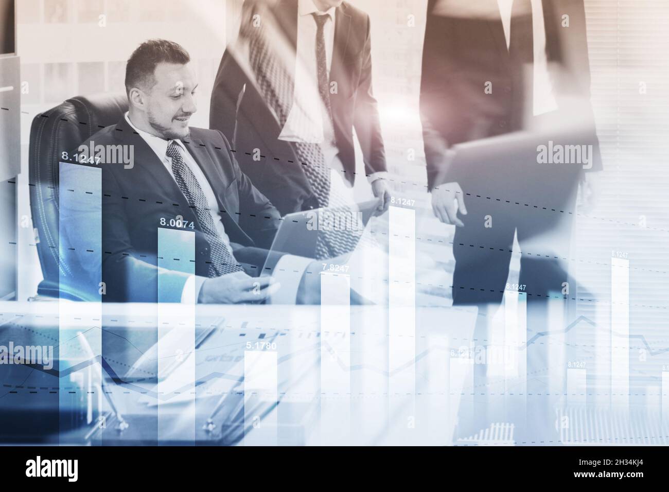 Stick graph chart hi-res stock photography and images - Alamy