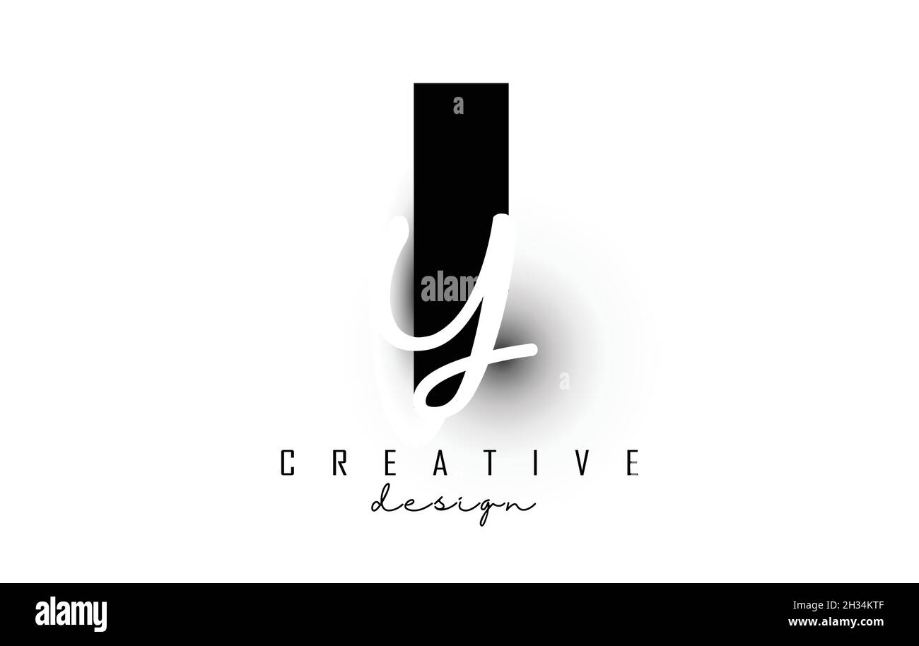 Letters IY logo with a minimalist design. Letters I and Y with ...