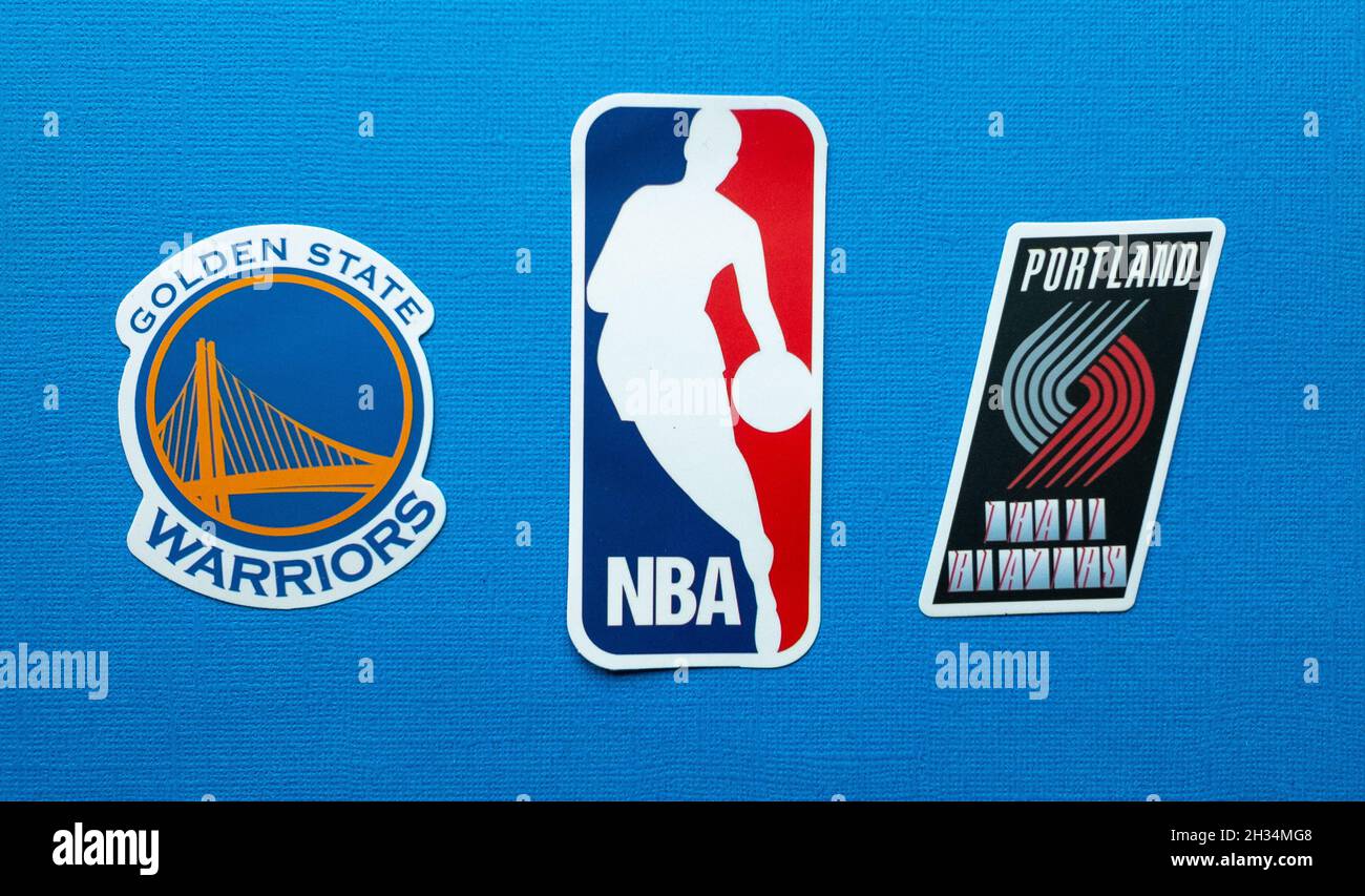 Golden state warriors logo symbol hi-res stock photography and images ...