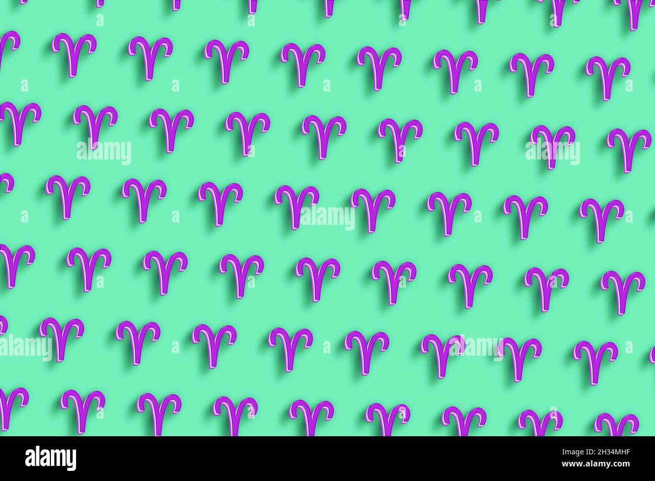 Aries zodiac sign, Horoscope Astrology background, Aries minimal ...