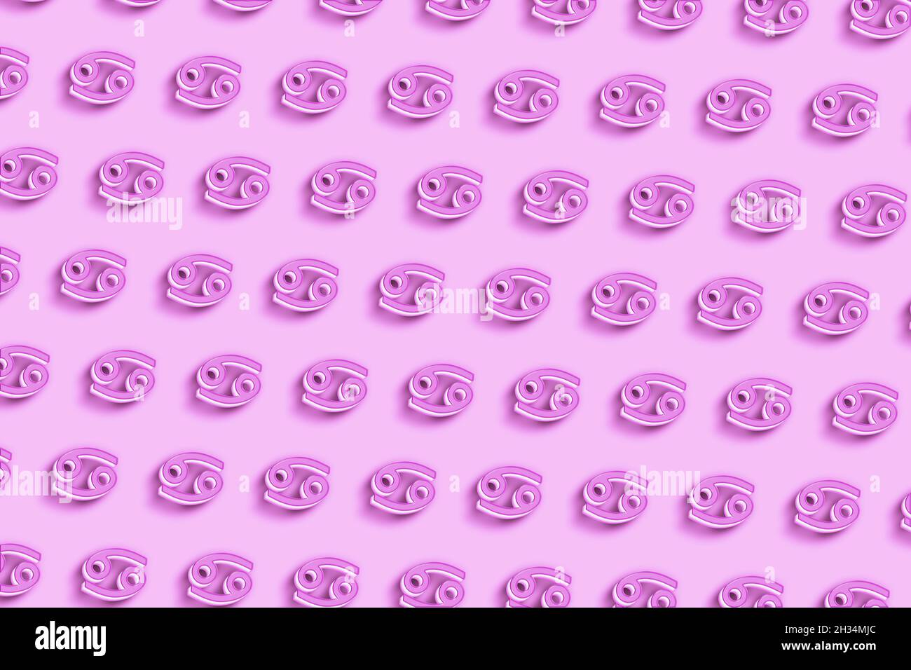 Cancer zodiac sign, Horoscope Astrology background, Cancer minimal ...