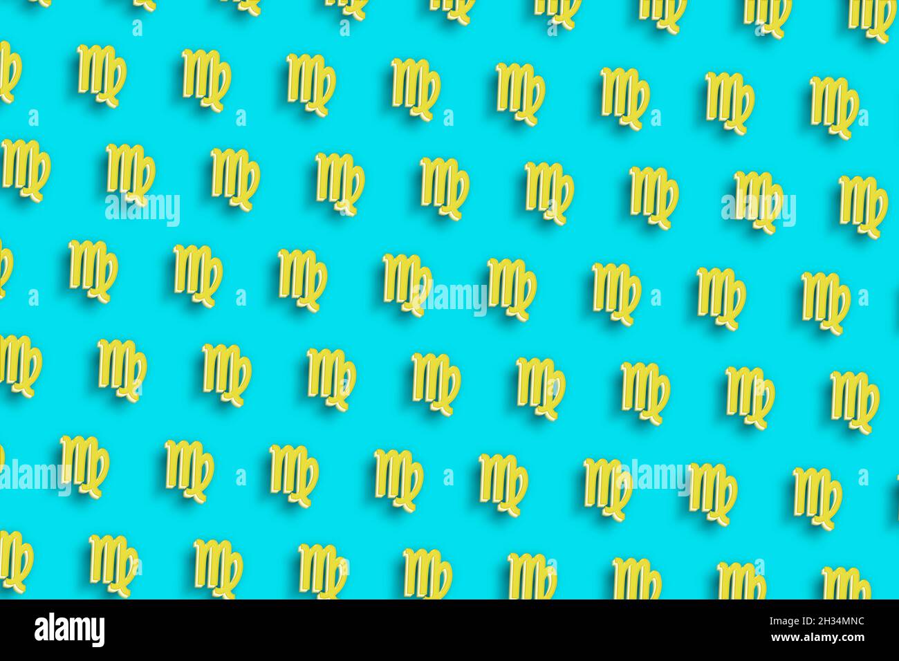 Virgo zodiac sign, Horoscope Astrology background, Virgo minimal ...