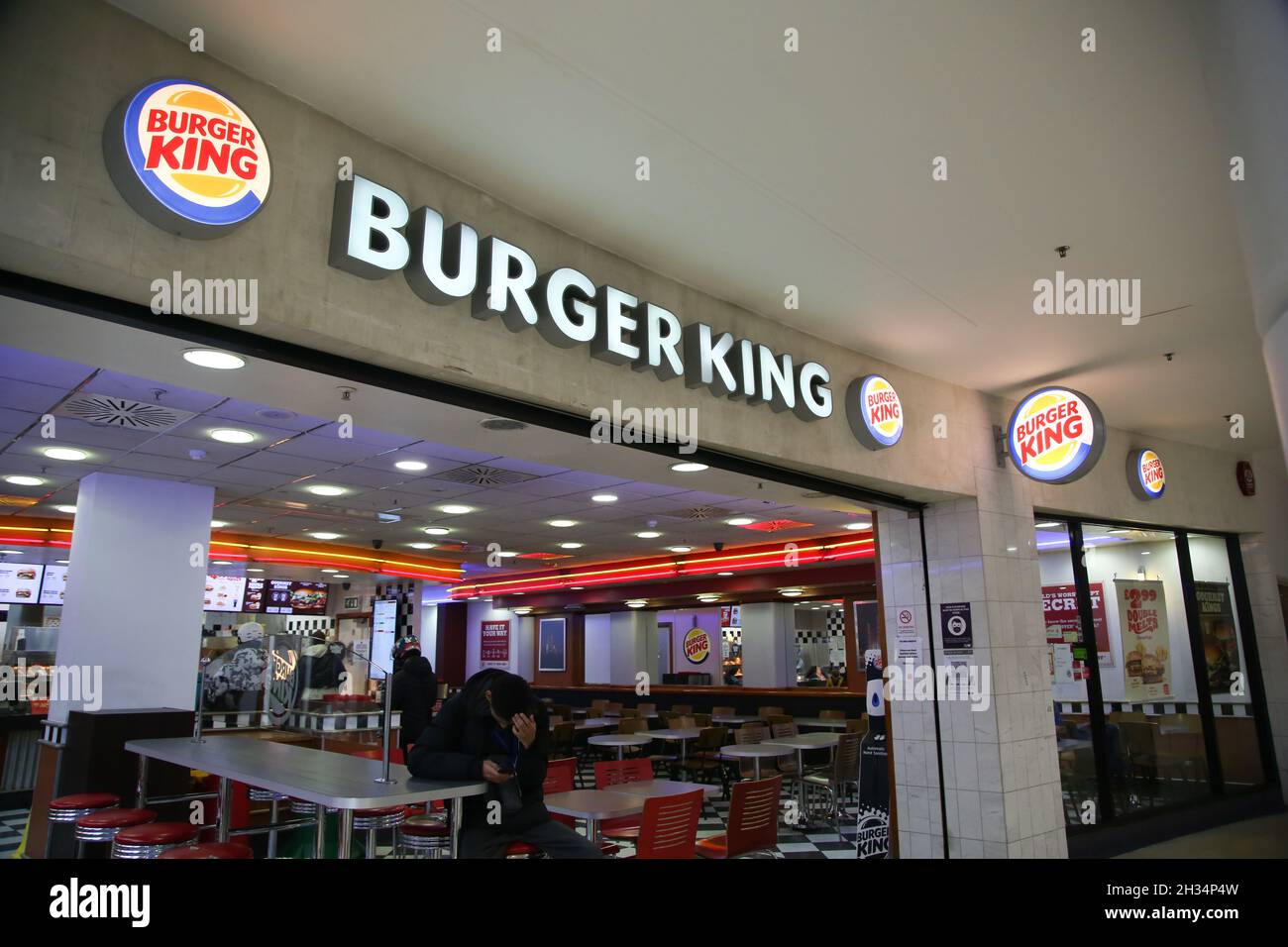 Logos burger king hi-res stock photography and images - Alamy