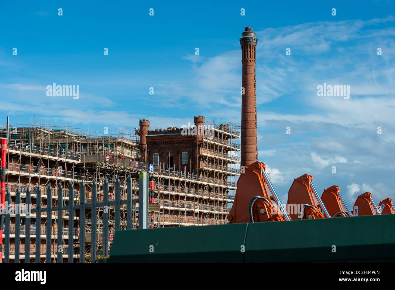 Slough, UK. The former Horlicks Factory site in Slough is undergoing a ...