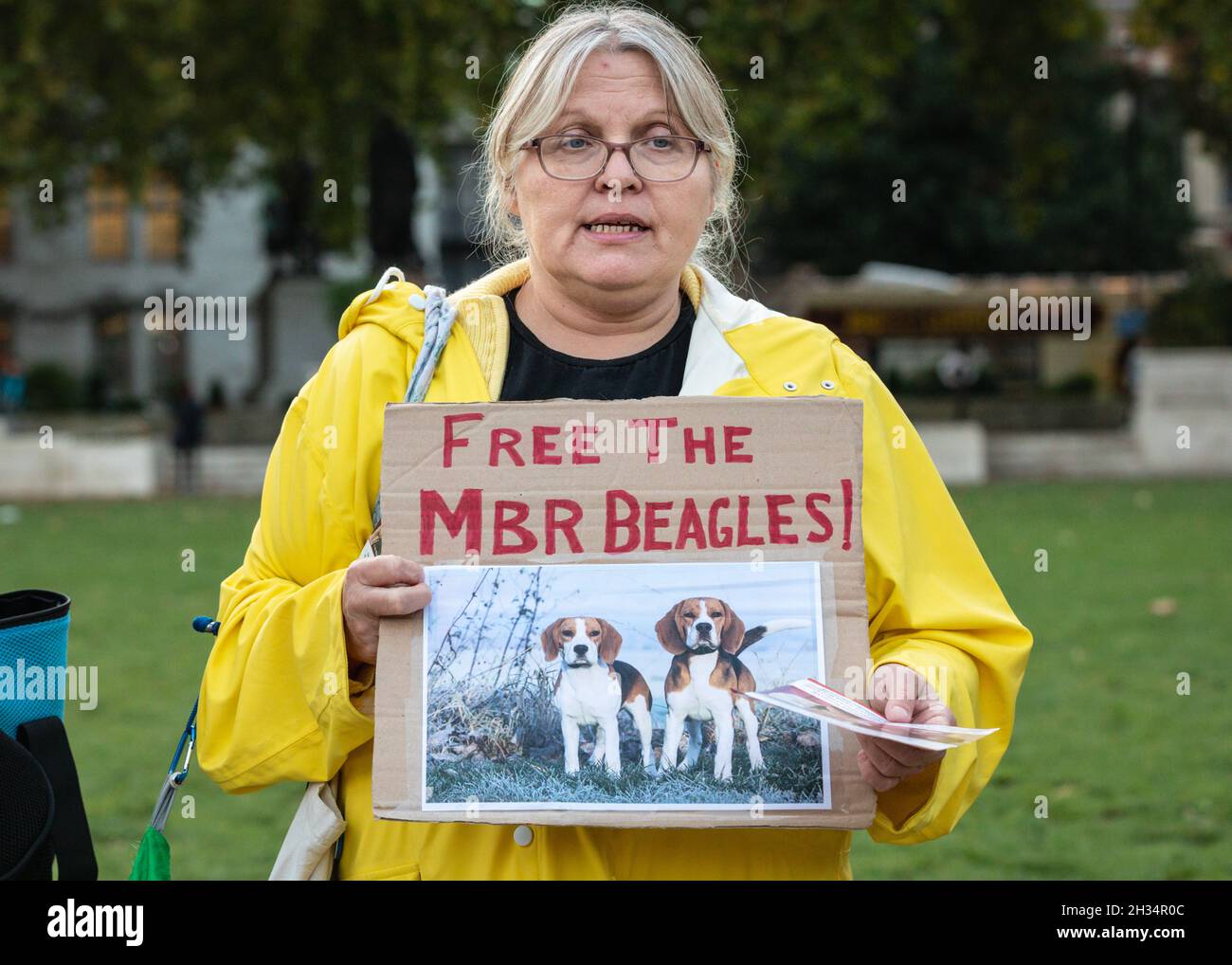 Animal rights activists hi-res stock photography and images - Alamy