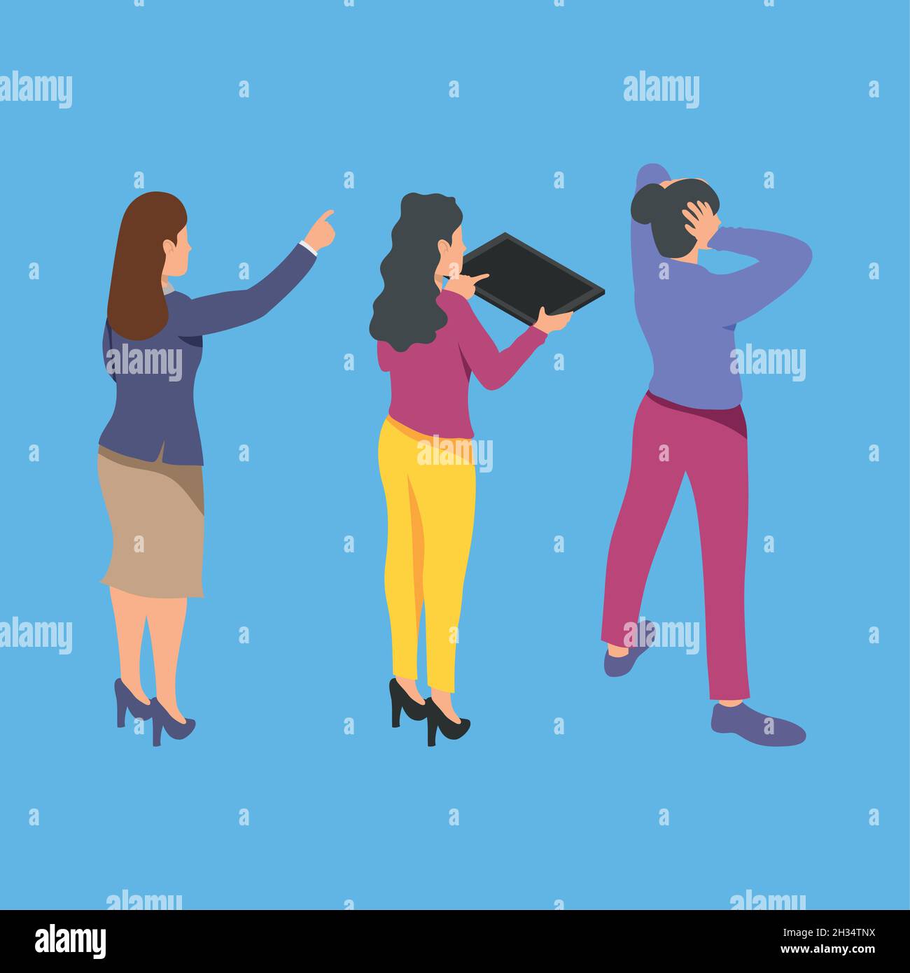 Developers teaching hi-res stock photography and images - Alamy