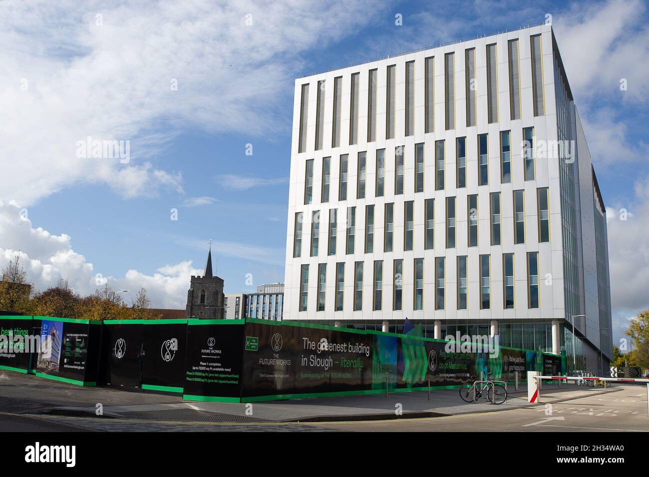 Slough, Berkshire, UK. 25th October, 2021. The new Future Works Office ...
