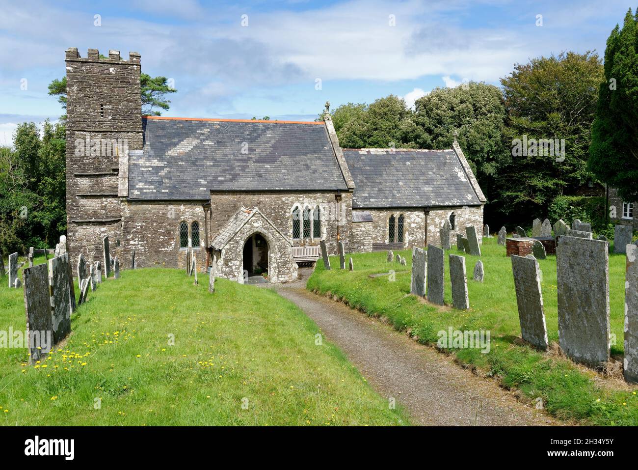 St Martin's, Martinhoe, North Devon, UK Grade II listed 11th century ...