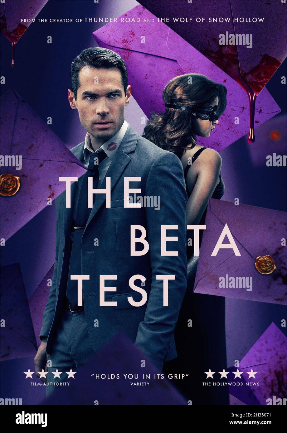 THE BETA TEST, poster, Jim Cummings (front), 2021. © IFC Films ...
